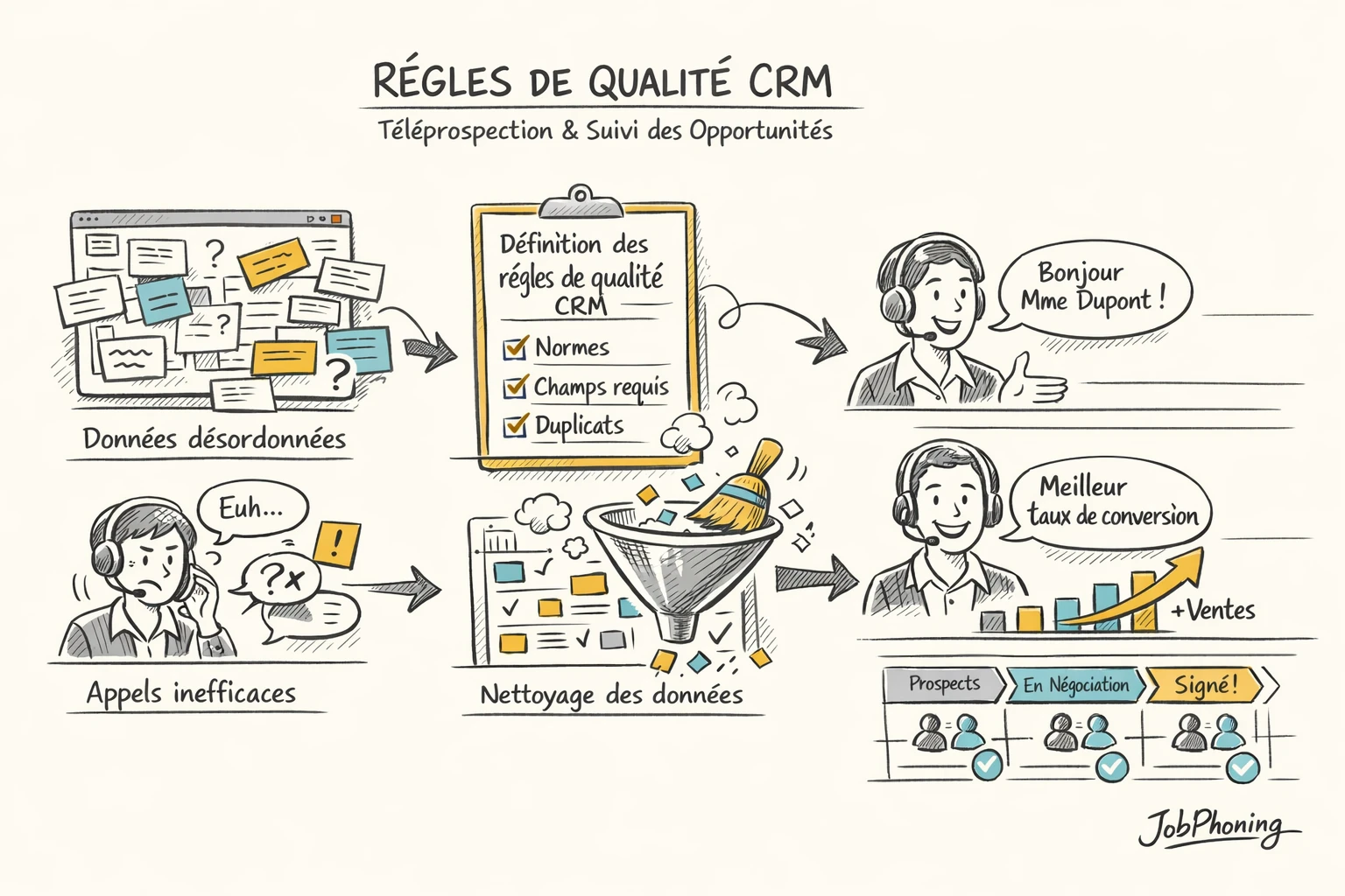 CRM : Règles Pour La Qualité Des Données En Prospection